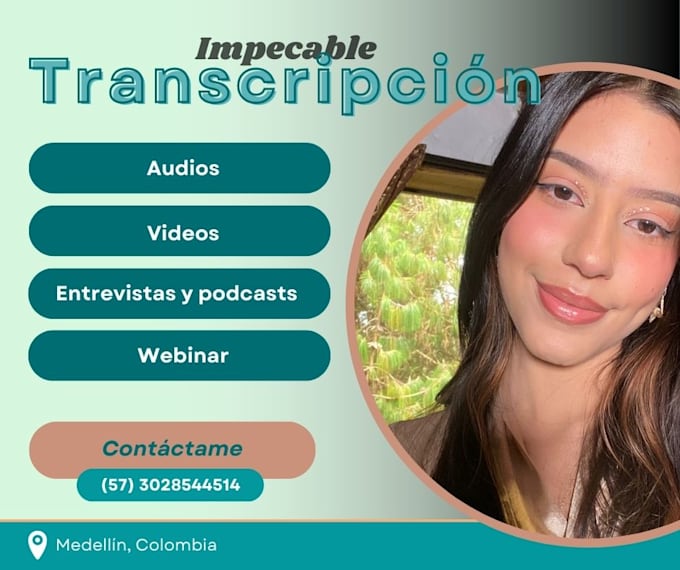 Make a transcription in spanish of 30 minutes in 24 hours by ...