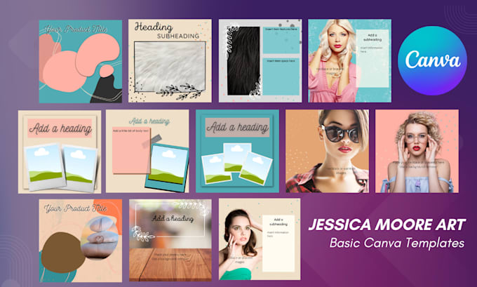 Create social media templates by Jessicamooreart | Fiverr