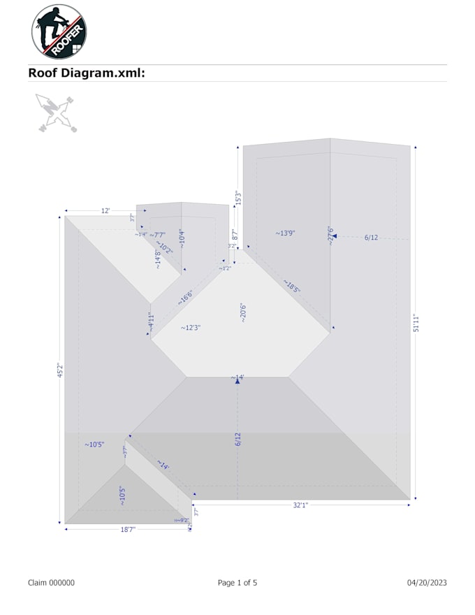 Create xactimate or symbility roof estimate by Roofsupplement | Fiverr