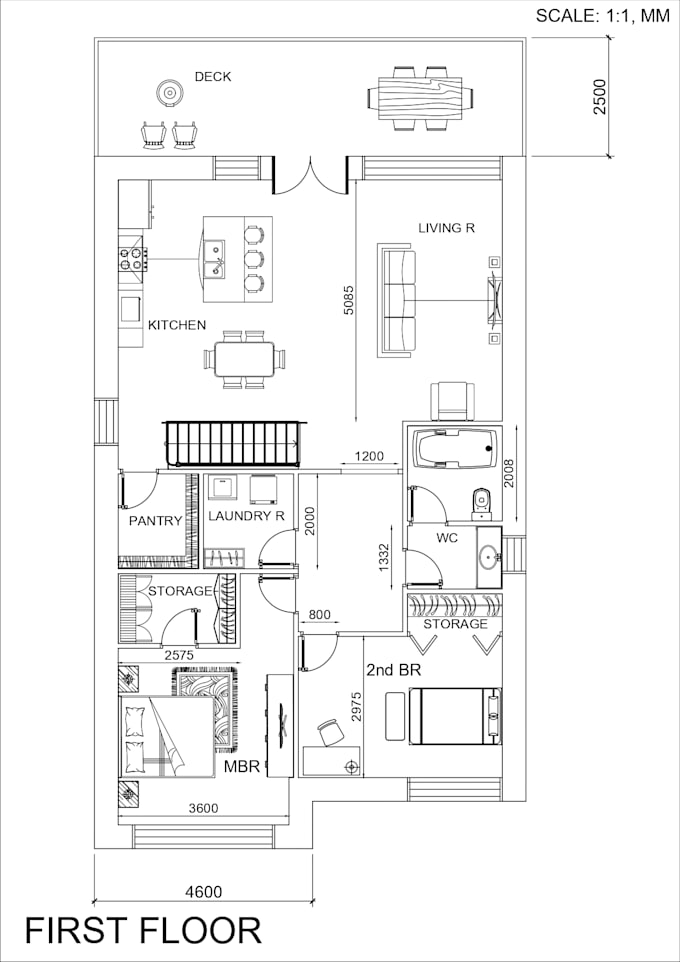 Design autocad custom building layouts and 2d designs by Taregh_fard ...