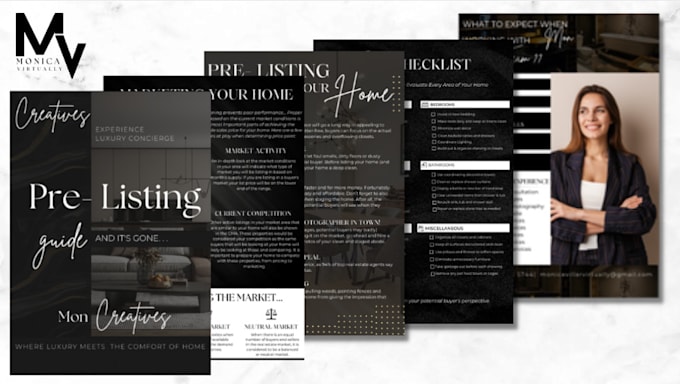 Create your luxury sellers pre listing guide by Icevirtual | Fiverr