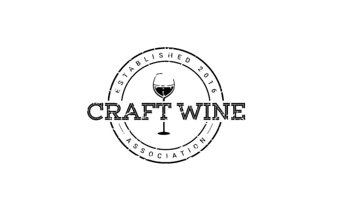 Craft wine association logo design by Kandy_weber | Fiverr