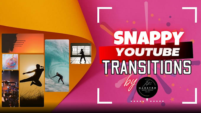 Create a snappy transition animation for your youtube videos by ...