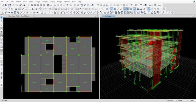 Do structural design of concrete and steel in etabs software by David_rezaee | Fiverr