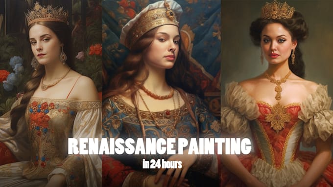 Turn your photo into a historical renaissance painting by Gdiva_ | Fiverr