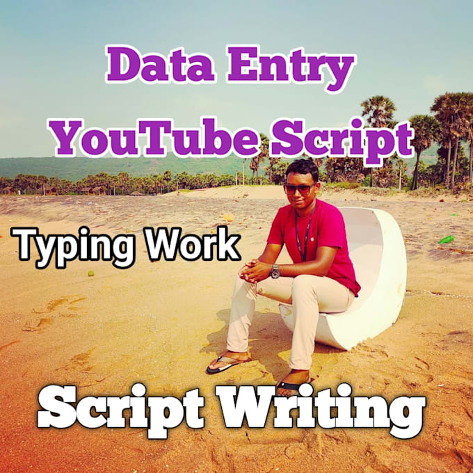 Create script writing, data entry, english typing, hindi typing by Mahtojionline | Fiverr