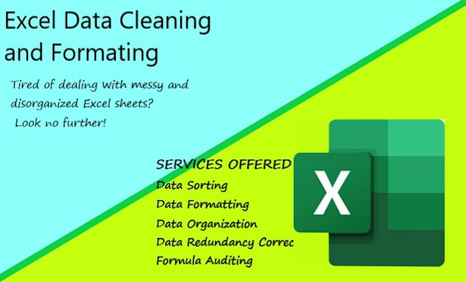 Do excel sheet cleaning, organizing, conditional formatting by Sparshjain307 | Fiverr