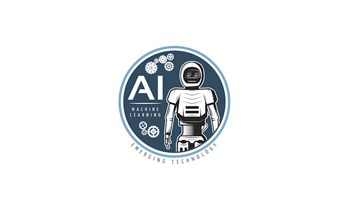 Do tech, technology, mascot, monoline, animal robot logo design by ...