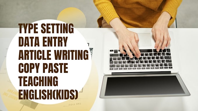 Do type setting, data entry, teach english and ect, by Ahilafiyona | Fiverr