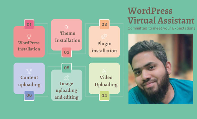 Be your wordpress virtual assistant, do content upload by Allsazzadihasin | Fiverr