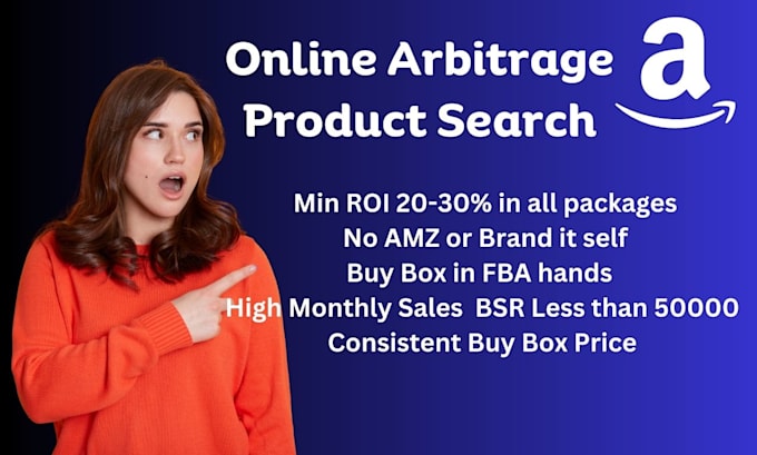 Do online arbitrage product research by Sidrashabir123 | Fiverr