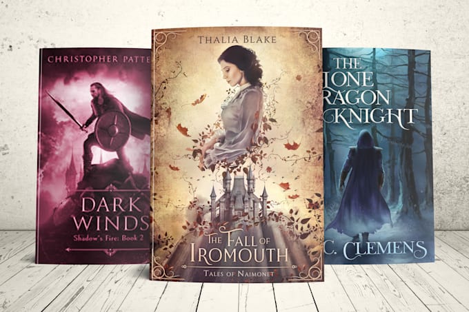 Design fantasy book cover, ebook cover, horror book cover in just 3 ...