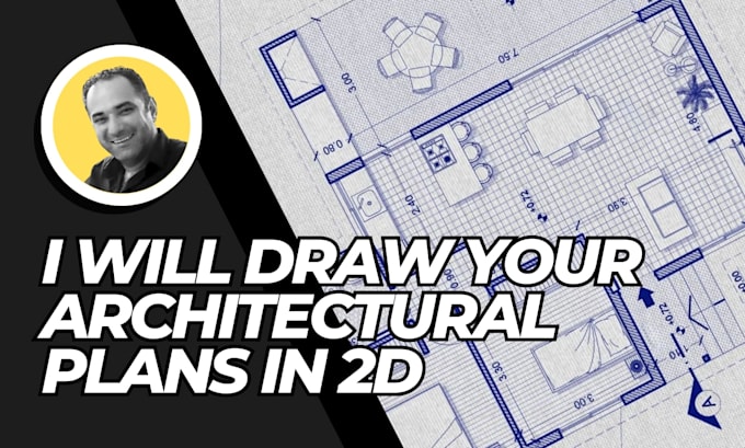 Draw your architectural plans in autocad 2d by Hazemhayatleh | Fiverr