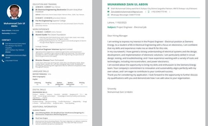 Get you the job of your dreams through expert cv, resume, cover letter ...