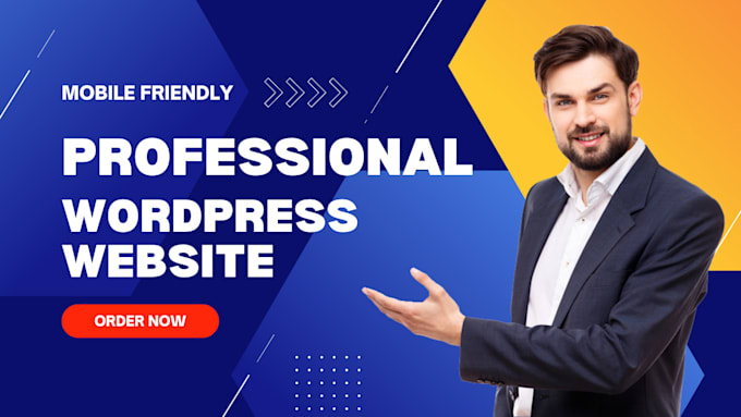 Create a stunning and responsive wordpress website for your business by Danishjaved123 | Fiverr