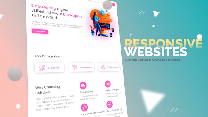 Be you full stack web developer in react js node js django next js by Ranvin36 | Fiverr