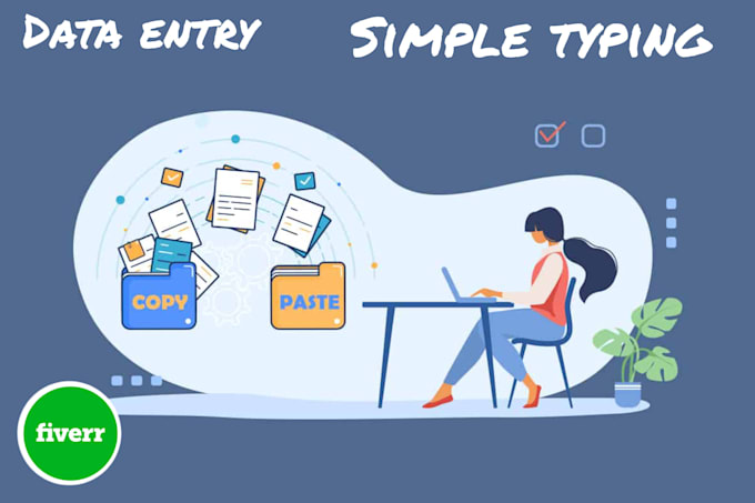 Do simple and attractive copy paste typing by Asmawriter78 | Fiverr