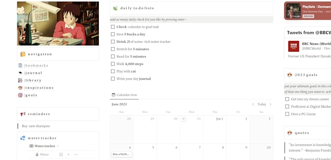 Do notion template or powerpoint presentation by Arinarinotion | Fiverr