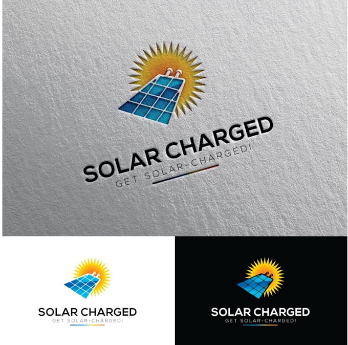 Design modern solar, solar clean and repair logo by Amelia_klein | Fiverr