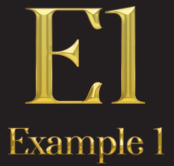 Realistic metal logo design by Zachguy | Fiverr