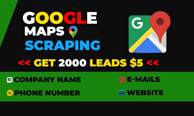 Do expertly b2b leads scrape with google maps scraper by Farhan_art02 | Fiverr