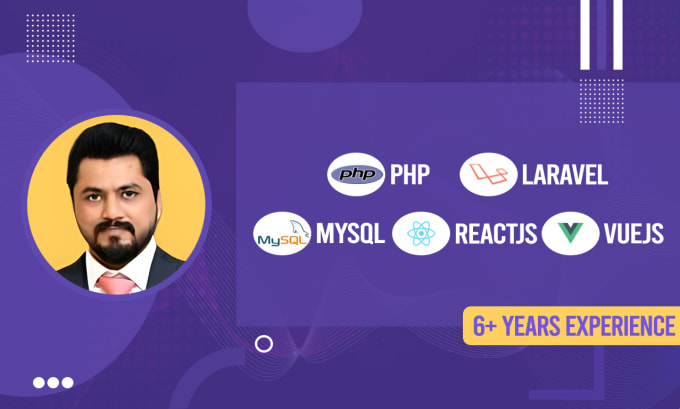 Fix bugs or develop website using laravel, nodejs, reactjs by ... Fix bugs or develop website using laravel, nodejs, reactjs by ...