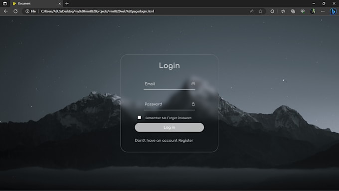 Web development html , css by Chethans112 | Fiverr