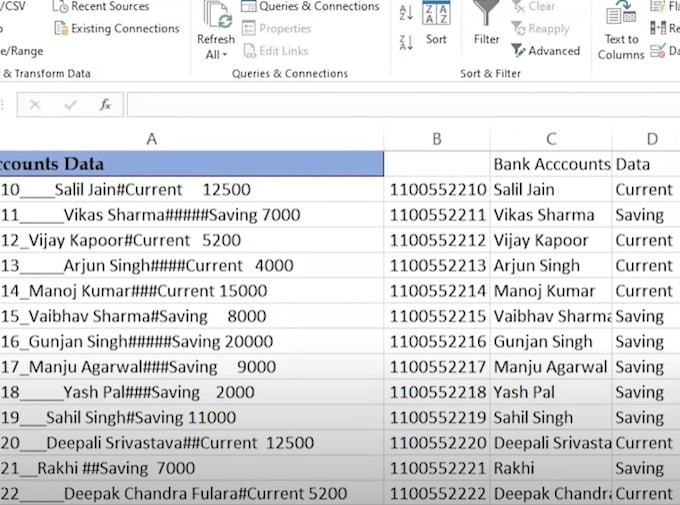 Do excel data managing by Iamaseller9 | Fiverr