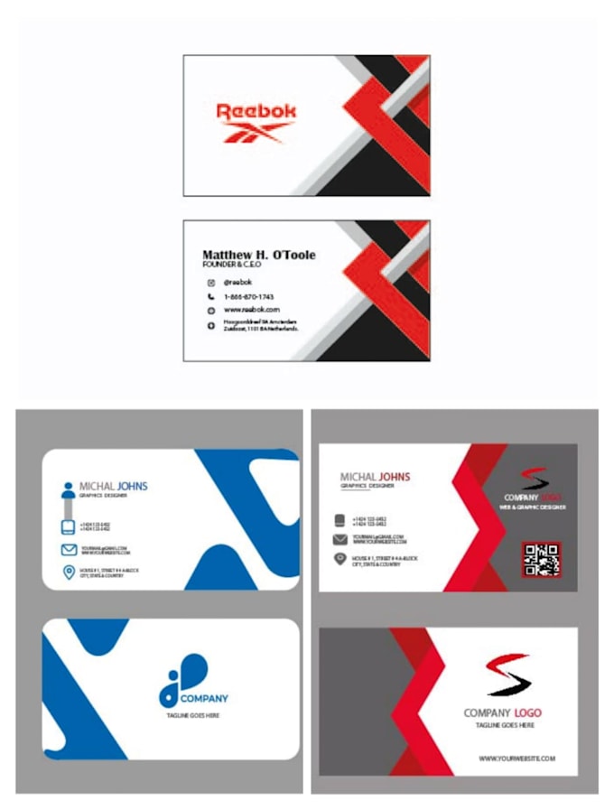 Make business cards for you to grow your business by Hms_logos | Fiverr