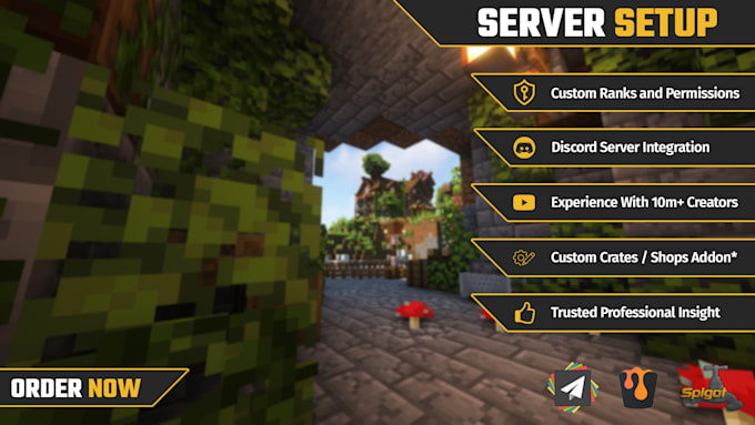 Configure your minecraft server by Jlmiee | Fiverr