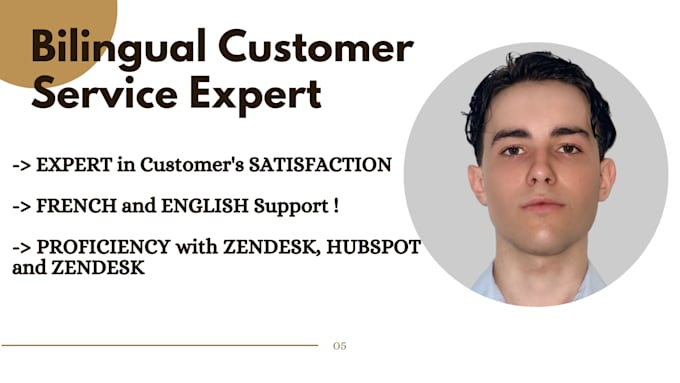 Be your bilingual customer service expert by Hugojochem | Fiverr