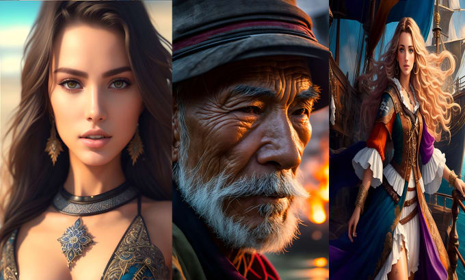 Create stunning ai character portraits using midjourney by ...