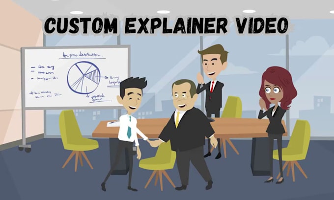 Create custom explainer animated video, cartoon marketing video and ...
