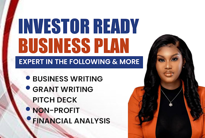 Write your business plan with financial plan, business proposal, grants by Vikkyedit | Fiverr