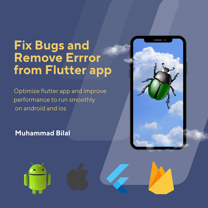 Fix bugs and errors of flutter by Raobilal019 | Fiverr Fix bugs and errors of flutter by Raobilal019 | Fiverr