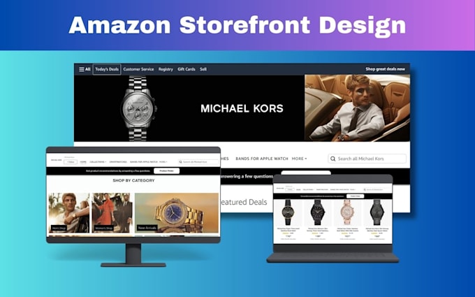 Create stylish amazon storefront design or amazon storefront by Faatira ...