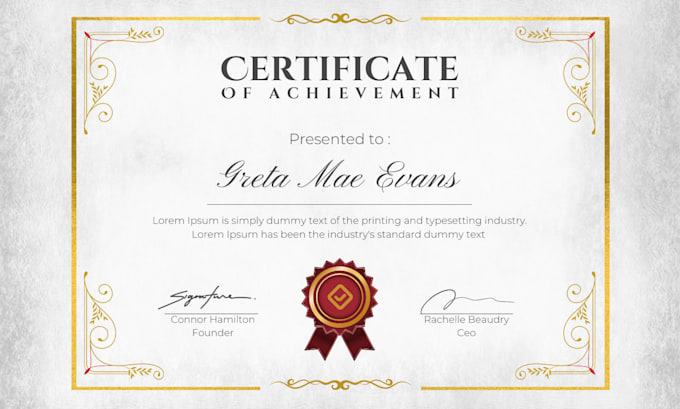 Make your own certificate diploma or award in 24 hours by ...