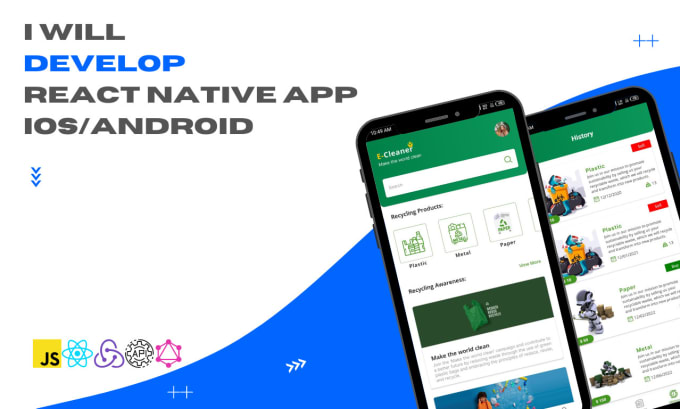 Develop ios, android mobile app using react native redevelop by ... Develop ios, android mobile app using react native redevelop by ...