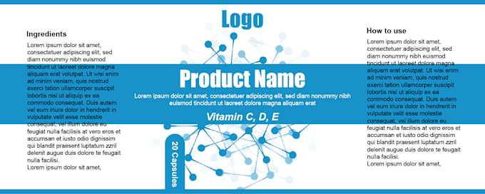 Design most attractive labels for your brand by Alinaqione | Fiverr