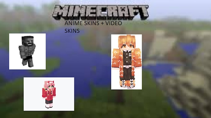 Make you an anime skin in minecraft by Damnug | Fiverr