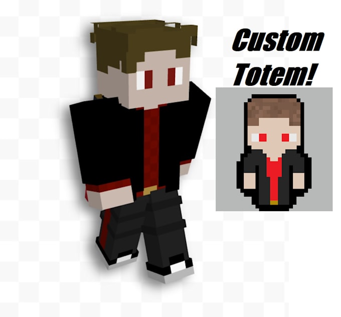 Make you your own personal minecraft java skin by Maerkerdesign | Fiverr