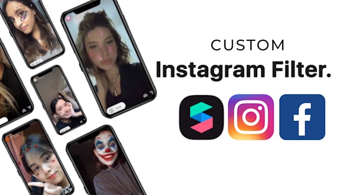 Create a custom instagram or facebook filter by Designsyed | Fiverr