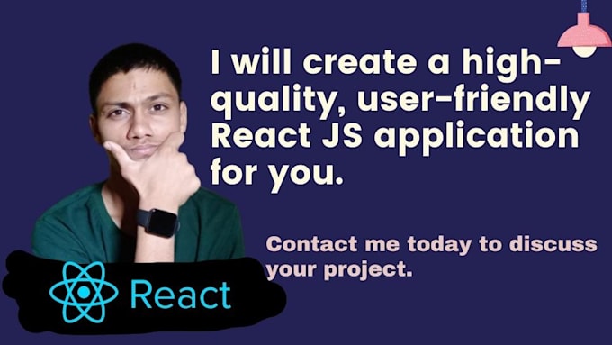 Be your expert react js developer by Anuragsingh486 | Fiverr