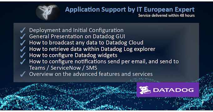 Deploy datadog monitoring and train your internal resources by Bird_corp | Fiverr