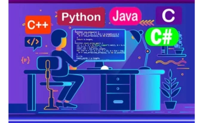 Do Your C Cpp Java C Sharp And Python Programming Projects By Salmanbhutta786 Fiverr