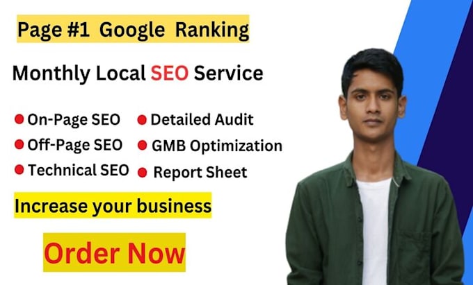 Monthly local seo boosts for your website for google ranking by ...