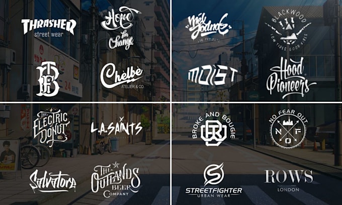 Make streetwear and urban style logo for your clothing brand by Hamza ...