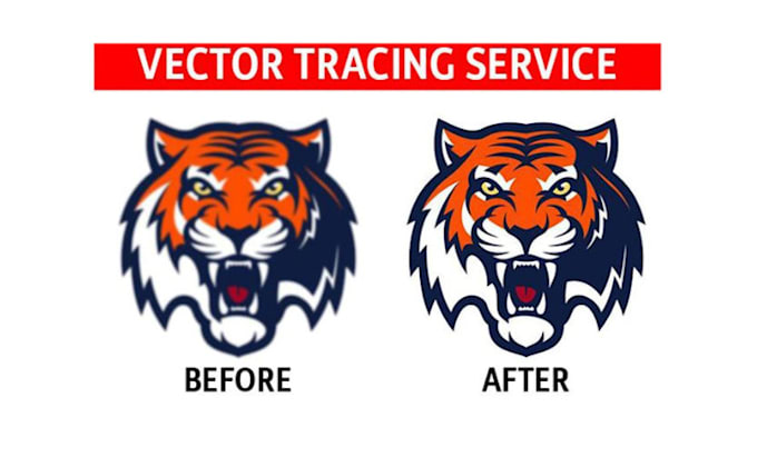 Convert raster logo or image to vector by using ai tools in few hrs by ...