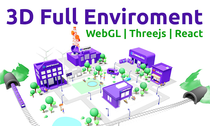Create interactive 3d web experiences with threejs by Ruck_web_dev | Fiverr