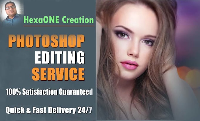 Do professional photoshop editing with background change and photo retouching by Hexa1creation ...